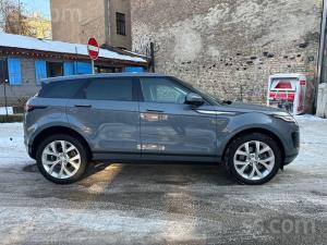 Grey Land Rover Range Rover Evoque 2022 in Riga, with an engine capacity of 2.00 L and mileage of 44 thousand km for 33000 €, photo  on AUTOMOTO.COM.LV