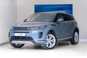 Grey Land Rover Range Rover Evoque 2022 in Riga, with an engine capacity of 2.00 L and mileage of 49 thousand km for 27990 €, photo  on AUTOMOTO.COM.LV