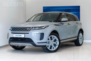 Pelēks Land Rover Range Rover Evoque 2023 Rīga, ar dzinēja tilpumu 2.00 L un nobraukumu 34 tūkst. km par 36990 €, foto  vietnē AUTOMOTO.COM.LV