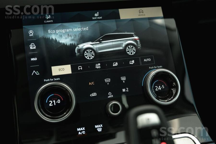 Pelēks Land Rover Range Rover Evoque 2023 Rīga, ar dzinēja tilpumu 2.00 L un nobraukumu 34 tūkst. km par 36990 €, foto 17 vietnē AUTOMOTO.COM.LV
