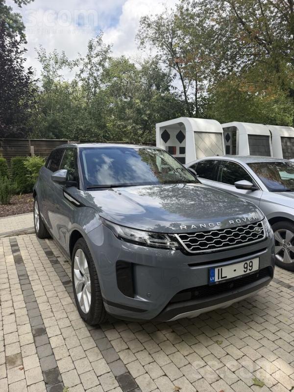 Pelēks Land Rover Range Rover Evoque 2023 Rīga, ar dzinēja tilpumu 2.00 L un nobraukumu 41 tūkst. km par 33900 €, foto 3 vietnē AUTOMOTO.COM.LV