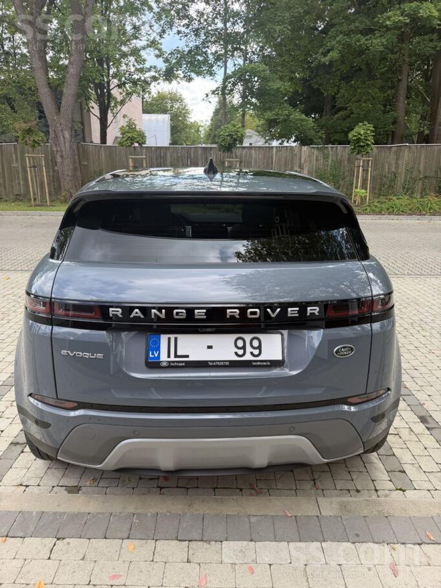 Pelēks Land Rover Range Rover Evoque 2023 Rīga, ar dzinēja tilpumu 2.00 L un nobraukumu 41 tūkst. km par 33900 €, foto 7 vietnē AUTOMOTO.COM.LV
