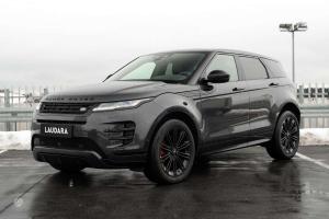 Pelēks Land Rover Range Rover Evoque 2024 Viļņa, ar dzinēja tilpumu 2.00 L un nobraukumu 13 tūkst. km par 46950 €, foto 2 vietnē AUTOMOTO.COM.LV