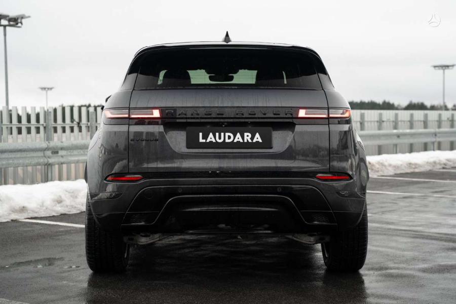 Pelēks Land Rover Range Rover Evoque 2024 Viļņa, ar dzinēja tilpumu 2.00 L un nobraukumu 13 tūkst. km par 46950 €, foto 5 vietnē AUTOMOTO.COM.LV