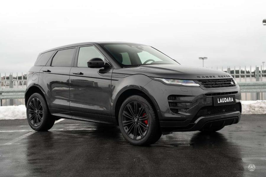 Pelēks Land Rover Range Rover Evoque 2024 Viļņa, ar dzinēja tilpumu 2.00 L un nobraukumu 13 tūkst. km par 46950 €, foto 9 vietnē AUTOMOTO.COM.LV