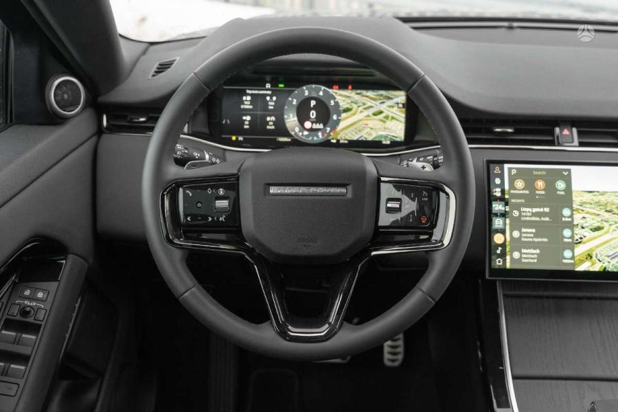 Pelēks Land Rover Range Rover Evoque 2024 Viļņa, ar dzinēja tilpumu 2.00 L un nobraukumu 13 tūkst. km par 46950 €, foto 20 vietnē AUTOMOTO.COM.LV