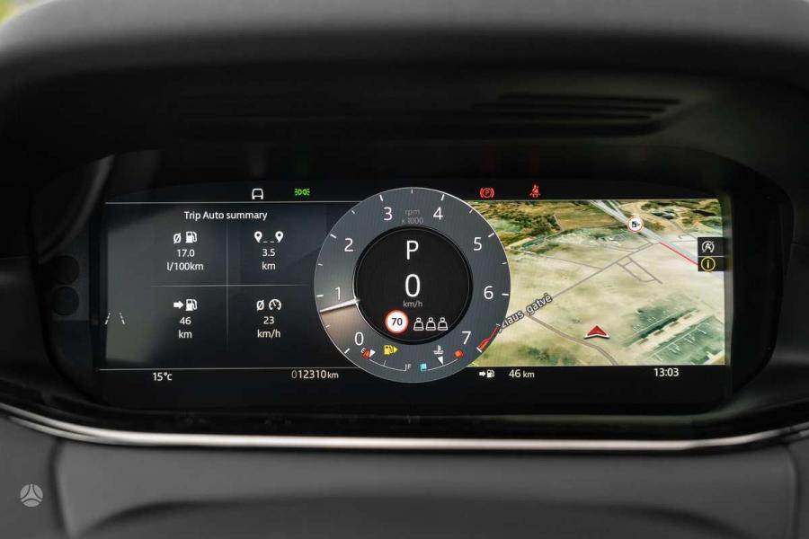 Pelēks Land Rover Range Rover Evoque 2024 Viļņa, ar dzinēja tilpumu 2.00 L un nobraukumu 12 tūkst. km par 44900 €, foto 19 vietnē AUTOMOTO.COM.LV