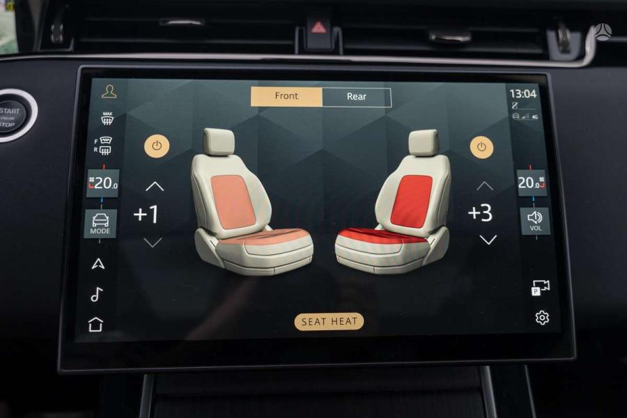 Pelēks Land Rover Range Rover Evoque 2024 Viļņa, ar dzinēja tilpumu 2.00 L un nobraukumu 12 tūkst. km par 44900 €, foto 27 vietnē AUTOMOTO.COM.LV