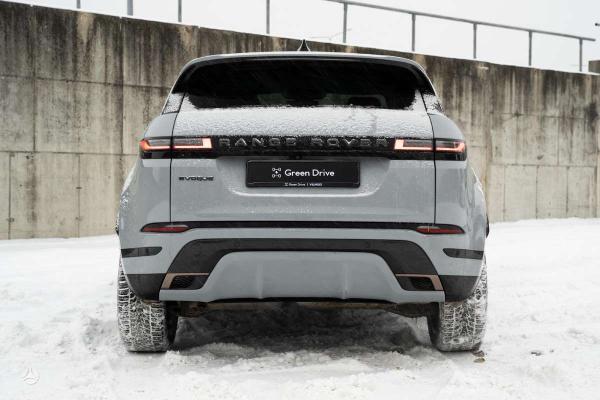 Pelēks Land Rover Range Rover Evoque 2025 Viļņa, ar dzinēja tilpumu 2.00 L un nobraukumu 21 tūkst. km par 55000 €, foto 4 vietnē AUTOMOTO.COM.LV
