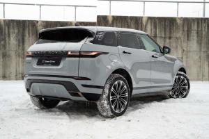 Pelēks Land Rover Range Rover Evoque 2025 Viļņa, ar dzinēja tilpumu 2.00 L un nobraukumu 21 tūkst. km par 55000 €, foto 5 vietnē AUTOMOTO.COM.LV
