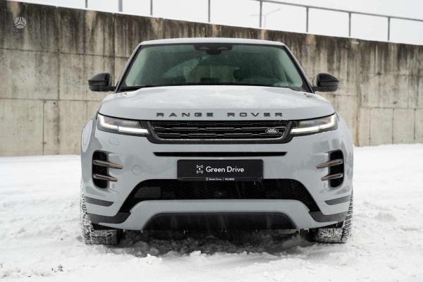 Pelēks Land Rover Range Rover Evoque 2025 Viļņa, ar dzinēja tilpumu 2.00 L un nobraukumu 21 tūkst. km par 55000 €, foto 8 vietnē AUTOMOTO.COM.LV