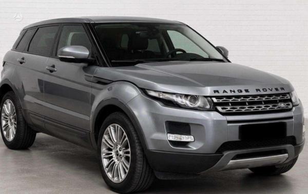 Grey Land Rover Range Rover Evoque 2012 in Kaunas, with an engine capacity of 2.00 L and mileage of 160 thousand km for 7500 €, photo 2 on AUTOMOTO.COM.LV