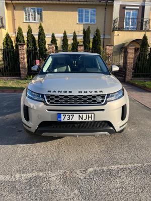 Pelēks Land Rover Range Rover Evoque 2020 Tallina, ar dzinēja tilpumu 2.00 L un nobraukumu 99 tūkst. km par 28500 €, foto 4 vietnē AUTOMOTO.COM.LV