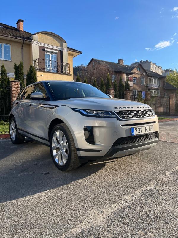 Pelēks Land Rover Range Rover Evoque 2020 Tallina, ar dzinēja tilpumu 2.00 L un nobraukumu 99 tūkst. km par 28500 €, foto 4 vietnē AUTOMOTO.COM.LV