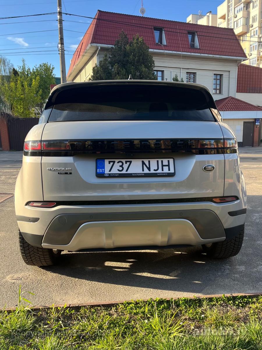 Pelēks Land Rover Range Rover Evoque 2020 Tallina, ar dzinēja tilpumu 2.00 L un nobraukumu 99 tūkst. km par 28500 €, foto 10 vietnē AUTOMOTO.COM.LV