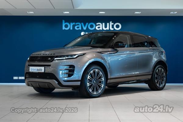 Pelēks Land Rover Range Rover Evoque 2024 Tallina, ar dzinēja tilpumu 2.00 L un nobraukumu 57 tūkst. km par 43990 €, foto 1 vietnē AUTOMOTO.COM.LV