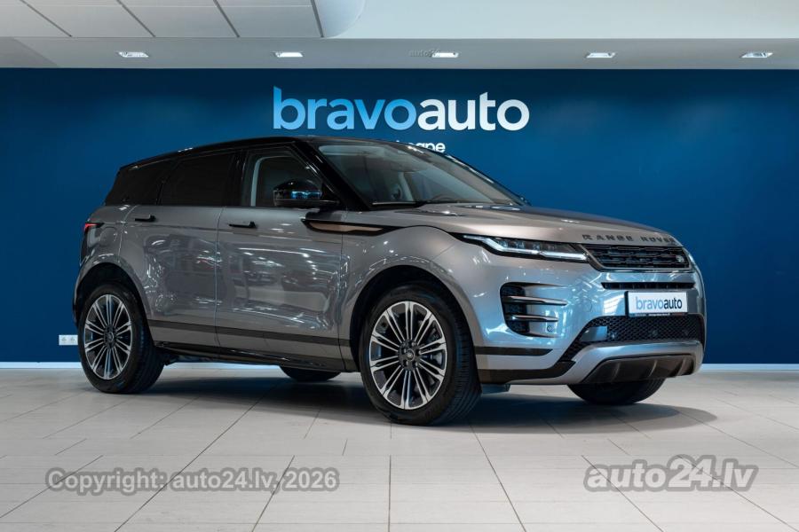 Pelēks Land Rover Range Rover Evoque 2024 Tallina, ar dzinēja tilpumu 2.00 L un nobraukumu 57 tūkst. km par 43990 €, foto 4 vietnē AUTOMOTO.COM.LV