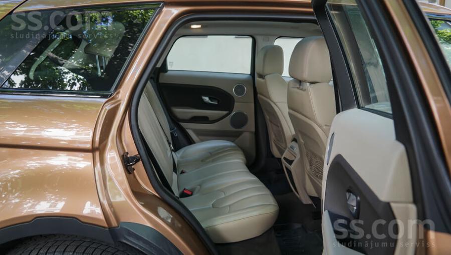 Oranžs Land Rover Range Rover Evoque 2014 Rīga, ar dzinēja tilpumu 2.20 L un nobraukumu 172 tūkst. km par 12450 €, foto 11 vietnē AUTOMOTO.COM.LV