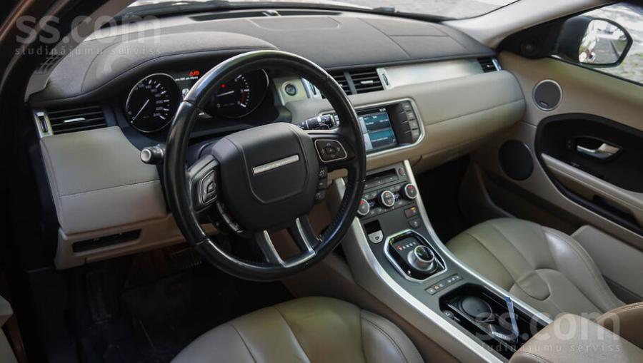 Oranžs Land Rover Range Rover Evoque 2014 Rīga, ar dzinēja tilpumu 2.20 L un nobraukumu 172 tūkst. km par 12450 €, foto 14 vietnē AUTOMOTO.COM.LV
