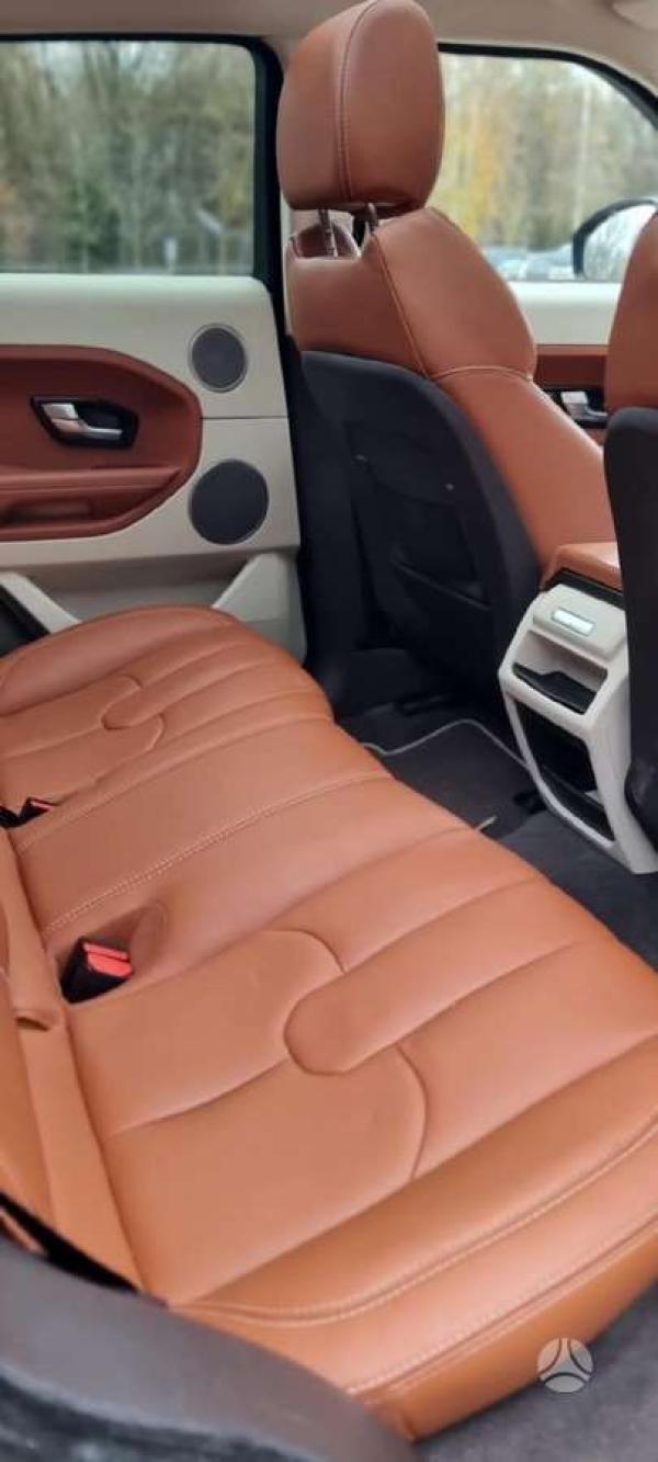 Oranžs Land Rover Range Rover Evoque 2014 Birštonas, ar dzinēja tilpumu 2.18 L un nobraukumu 230 tūkst. km par 10500 €, foto 7 vietnē AUTOMOTO.COM.LV