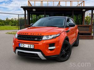 Orange Land Rover Range Rover Evoque 2015 in Riga, with an engine capacity of 2.20 L and mileage of 261 thousand km for 14900 €, photo  on AUTOMOTO.COM.LV