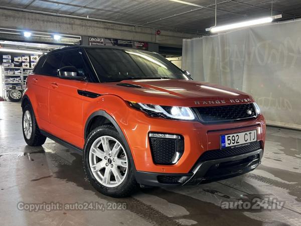 Oranžs Land Rover Range Rover Evoque 2017 Tallina, ar dzinēja tilpumu 2.00 L un nobraukumu 107 tūkst. km par 17990 €, foto 4 vietnē AUTOMOTO.COM.LV