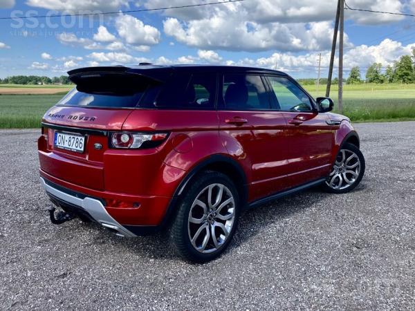 Sarkans Land Rover Range Rover Evoque 2011 Talsi, ar dzinēja tilpumu 2.20 L un nobraukumu 238 tūkst. km par 11500 €, foto 3 vietnē AUTOMOTO.COM.LV