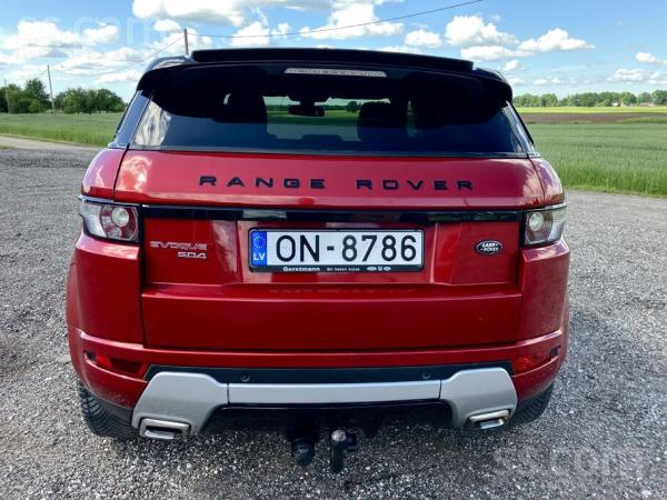 Sarkans Land Rover Range Rover Evoque 2011 Talsi, ar dzinēja tilpumu 2.20 L un nobraukumu 238 tūkst. km par 11500 €, foto 4 vietnē AUTOMOTO.COM.LV