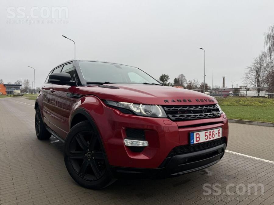Sarkans Land Rover Range Rover Evoque 2012 Rēzekne, ar dzinēja tilpumu 2.20 L un nobraukumu 227 tūkst. km par 12990 €, foto 2 vietnē AUTOMOTO.COM.LV