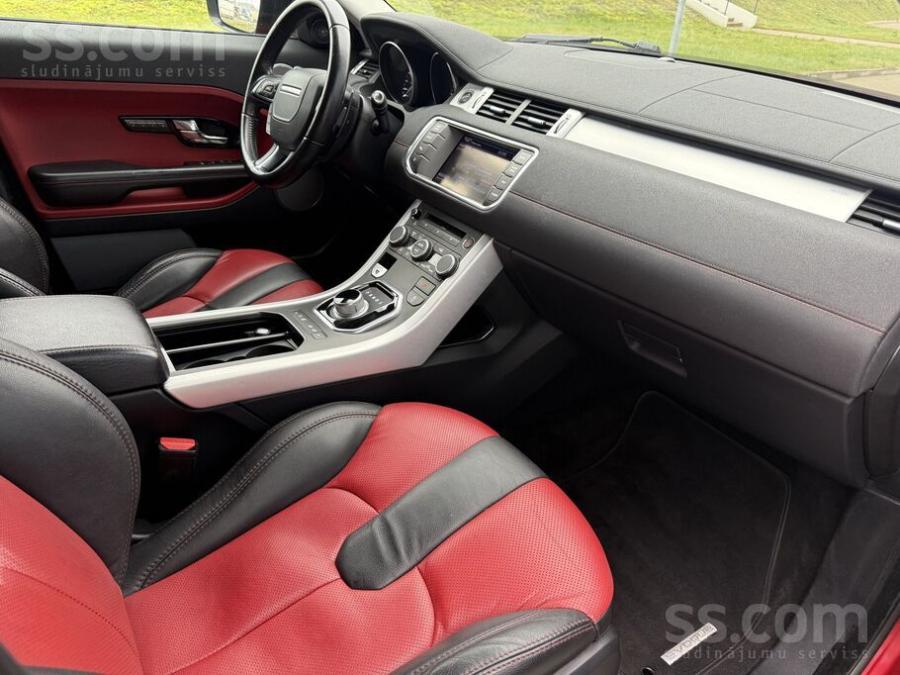 Sarkans Land Rover Range Rover Evoque 2012 Rēzekne, ar dzinēja tilpumu 2.20 L un nobraukumu 227 tūkst. km par 12990 €, foto 7 vietnē AUTOMOTO.COM.LV