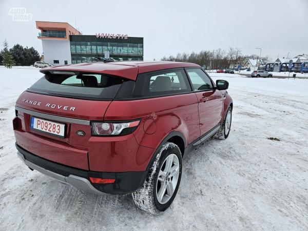 Red Land Rover Range Rover Evoque 2012 in Panevezys, with an engine capacity of 2.20 L and mileage of 290 thousand km for 7000 €, photo 9 on AUTOMOTO.COM.LV