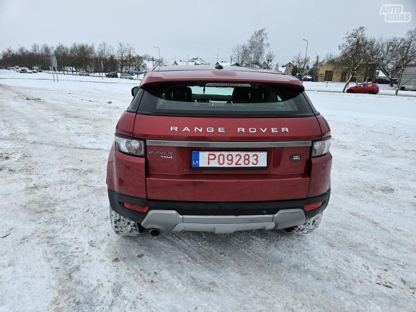 Red Land Rover Range Rover Evoque 2012 in Panevezys, with an engine capacity of 2.20 L and mileage of 290 thousand km for 7000 €, photo 10 on AUTOMOTO.COM.LV