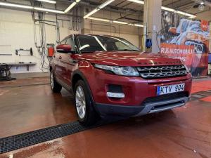 Red Land Rover Range Rover Evoque 2012 in Vilnius, with an engine capacity of 2.18 L and mileage of 420 thousand km for 6300 €, photo  on AUTOMOTO.COM.LV