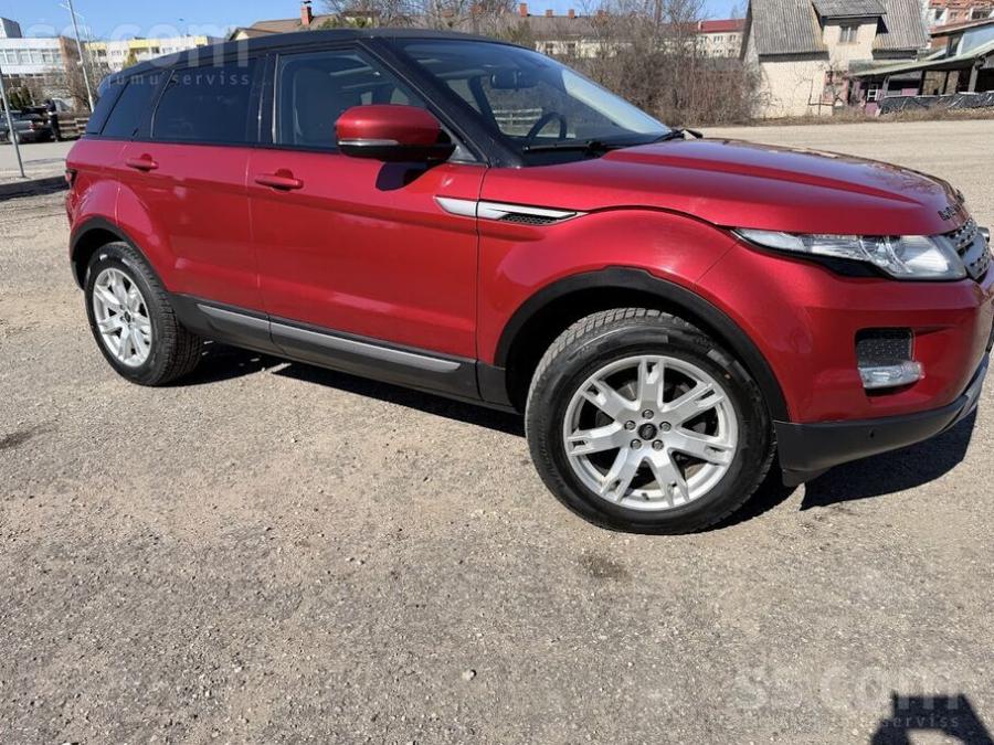 Sarkans Land Rover Range Rover Evoque 2012 Rīga, ar dzinēja tilpumu 2.20 L un nobraukumu 283 tūkst. km par 10900 €, foto 4 vietnē AUTOMOTO.COM.LV