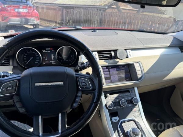 Sarkans Land Rover Range Rover Evoque 2012 Rīga, ar dzinēja tilpumu 2.20 L un nobraukumu 283 tūkst. km par 10900 €, foto 7 vietnē AUTOMOTO.COM.LV