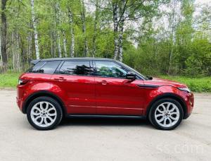 Red Land Rover Range Rover Evoque 2012 in Riga, with an engine capacity of 2.20 L and mileage of 0 thousand km for 11990 €, photo 4 on AUTOMOTO.COM.LV