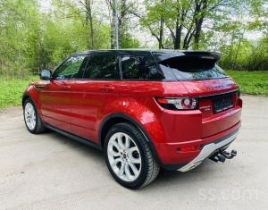 Red Land Rover Range Rover Evoque 2012 in Riga, with an engine capacity of 2.20 L and mileage of 0 thousand km for 11990 €, photo 5 on AUTOMOTO.COM.LV