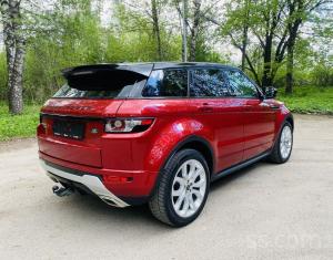 Red Land Rover Range Rover Evoque 2012 in Riga, with an engine capacity of 2.20 L and mileage of 0 thousand km for 11990 €, photo 6 on AUTOMOTO.COM.LV
