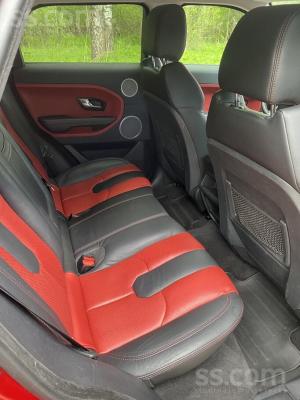 Red Land Rover Range Rover Evoque 2012 in Riga, with an engine capacity of 2.20 L and mileage of 0 thousand km for 11990 €, photo 10 on AUTOMOTO.COM.LV