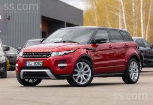 Red Land Rover Range Rover Evoque 2012 in Jelgava, with an engine capacity of 2.20 L and mileage of 0 thousand km for 10900 €, photo  on AUTOMOTO.COM.LV