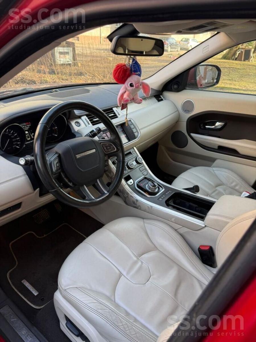 Sarkans Land Rover Range Rover Evoque 2012 Rīga, ar dzinēja tilpumu 2.20 L un nobraukumu 243 tūkst. km par 9990 €, foto 5 vietnē AUTOMOTO.COM.LV