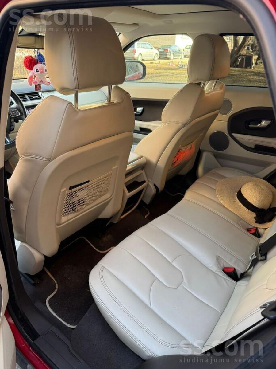 Sarkans Land Rover Range Rover Evoque 2012 Rīga, ar dzinēja tilpumu 2.20 L un nobraukumu 243 tūkst. km par 9990 €, foto 6 vietnē AUTOMOTO.COM.LV