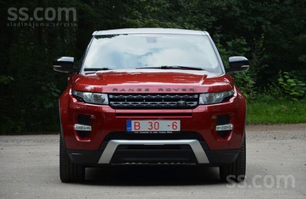 Sarkans Land Rover Range Rover Evoque 2012 Rīga, ar dzinēja tilpumu 2.20 L un nobraukumu 208 tūkst. km par 11990 €, foto 2 vietnē AUTOMOTO.COM.LV