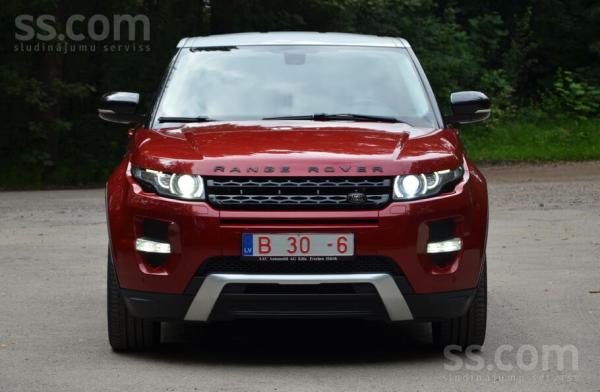 Sarkans Land Rover Range Rover Evoque 2012 Rīga, ar dzinēja tilpumu 2.20 L un nobraukumu 208 tūkst. km par 11990 €, foto 4 vietnē AUTOMOTO.COM.LV
