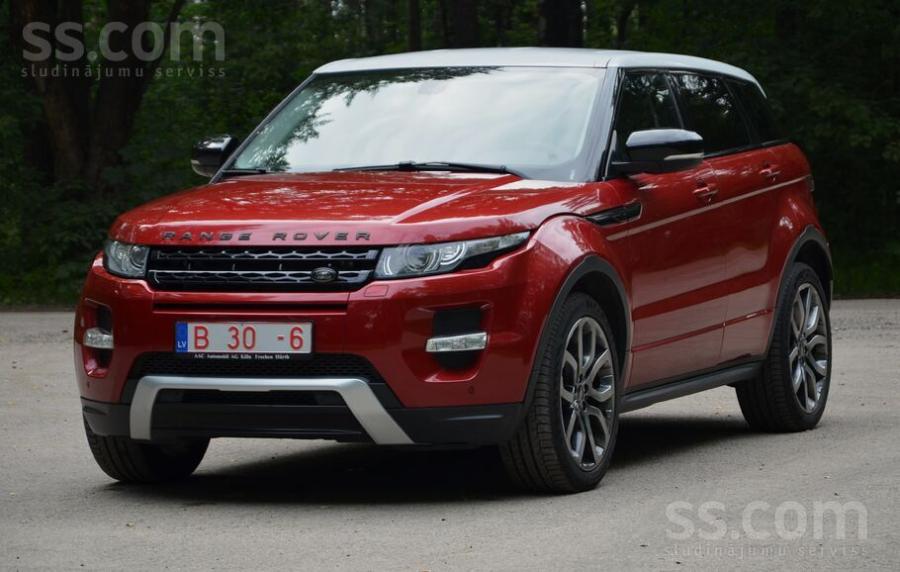 Sarkans Land Rover Range Rover Evoque 2012 Rīga, ar dzinēja tilpumu 2.20 L un nobraukumu 208 tūkst. km par 11990 €, foto 6 vietnē AUTOMOTO.COM.LV