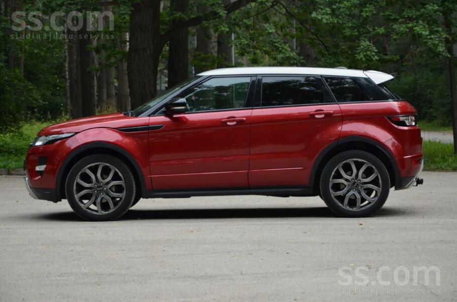 Sarkans Land Rover Range Rover Evoque 2012 Rīga, ar dzinēja tilpumu 2.20 L un nobraukumu 208 tūkst. km par 11990 €, foto 7 vietnē AUTOMOTO.COM.LV