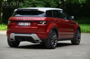 Sarkans Land Rover Range Rover Evoque 2012 Rīga, ar dzinēja tilpumu 2.20 L un nobraukumu 208 tūkst. km par 11990 €, foto 10 vietnē AUTOMOTO.COM.LV