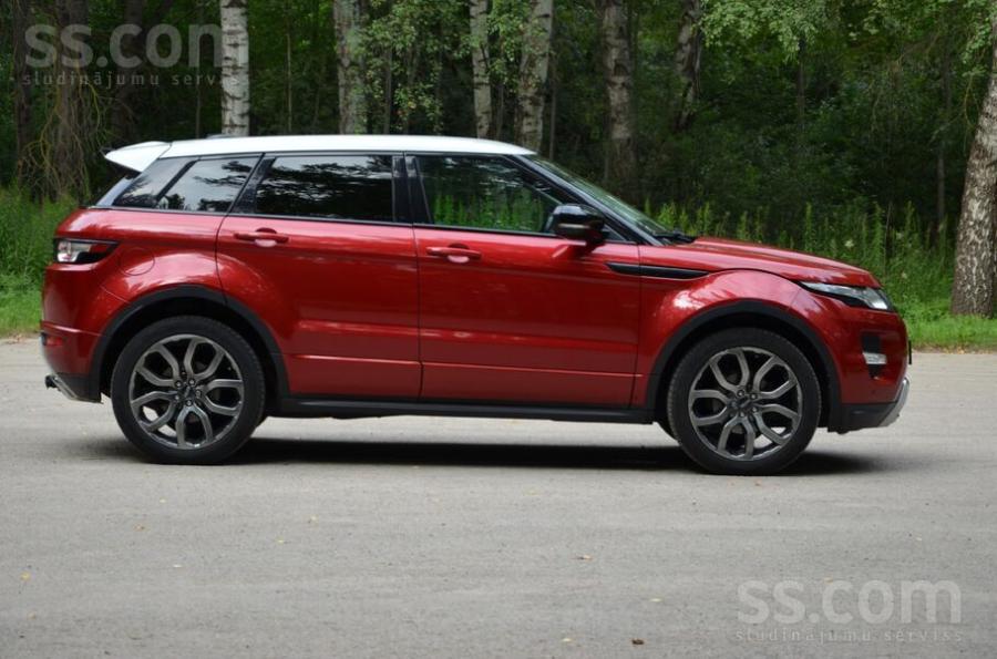Sarkans Land Rover Range Rover Evoque 2012 Rīga, ar dzinēja tilpumu 2.20 L un nobraukumu 208 tūkst. km par 11990 €, foto 11 vietnē AUTOMOTO.COM.LV