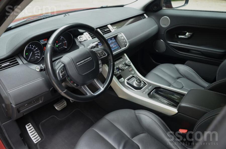 Sarkans Land Rover Range Rover Evoque 2012 Rīga, ar dzinēja tilpumu 2.20 L un nobraukumu 208 tūkst. km par 11990 €, foto 13 vietnē AUTOMOTO.COM.LV