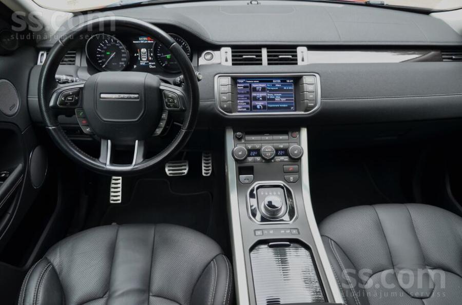 Sarkans Land Rover Range Rover Evoque 2012 Rīga, ar dzinēja tilpumu 2.20 L un nobraukumu 208 tūkst. km par 11990 €, foto 14 vietnē AUTOMOTO.COM.LV